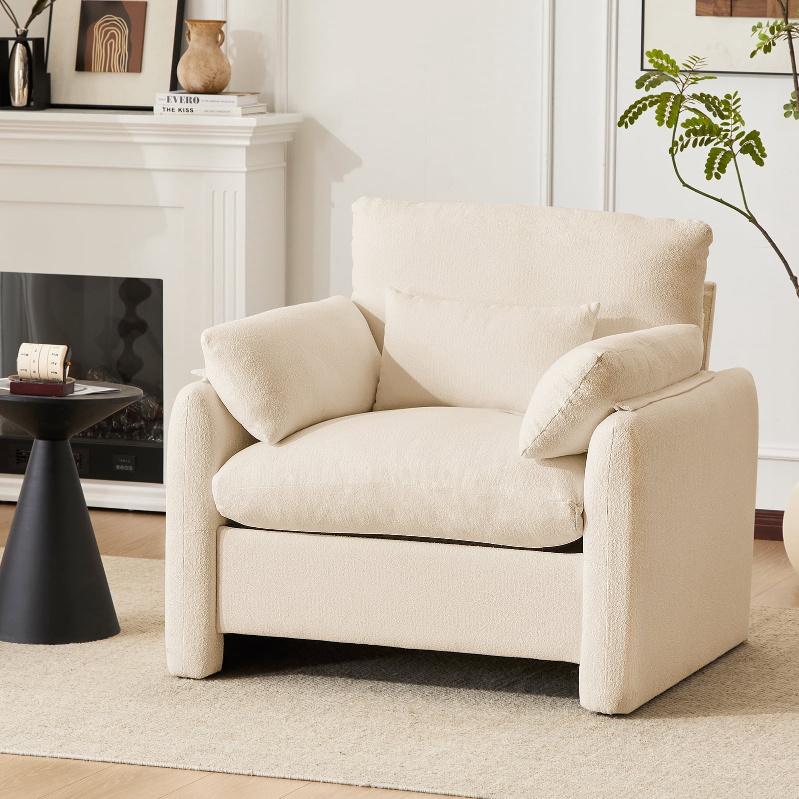 Falvinoryn Oversized Accent Chairs, 36.75" Wide Upholstered Arm Chair ...