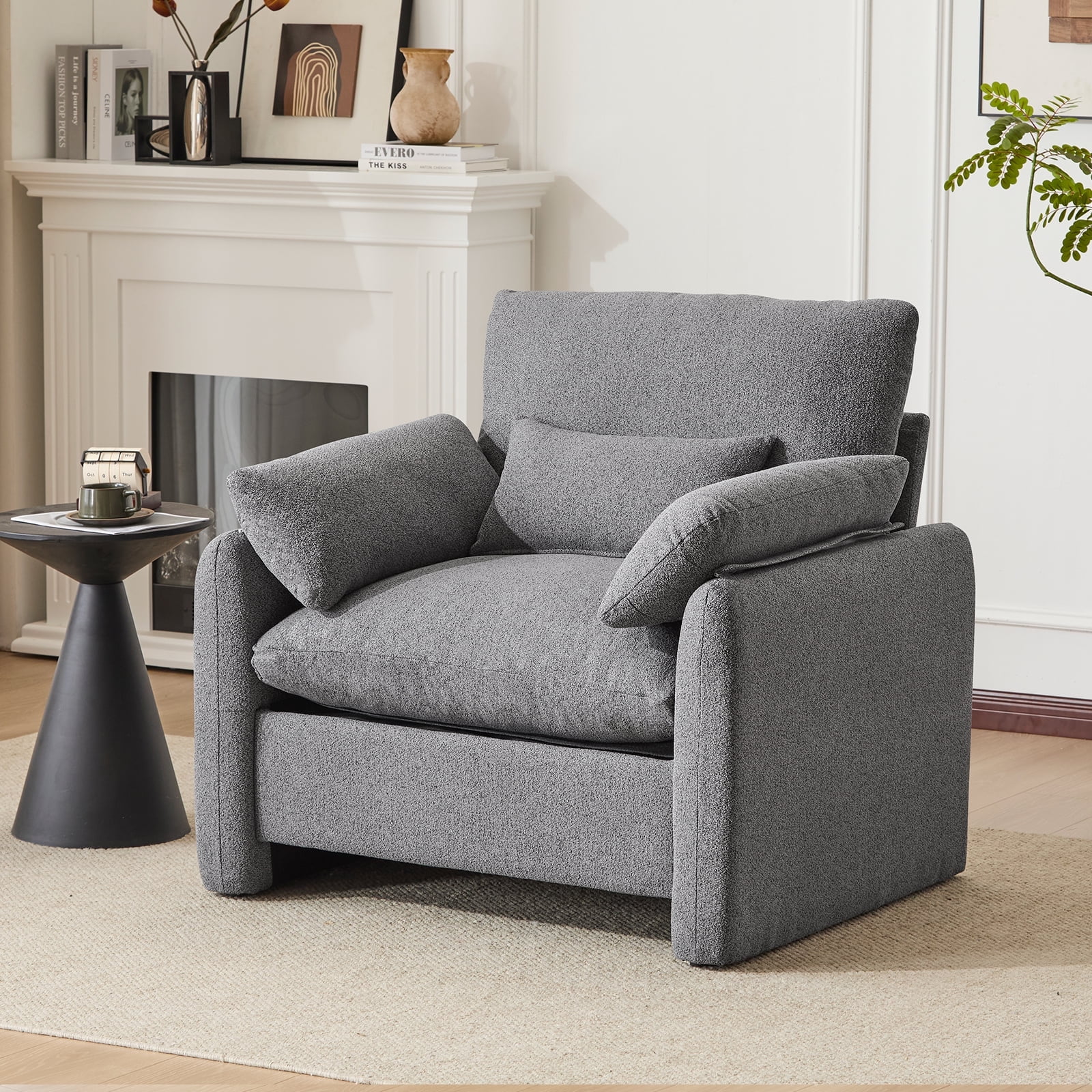 Falvinoryn Oversized Accent Chairs, 36.75" Wide Upholstered Arm Chair ...