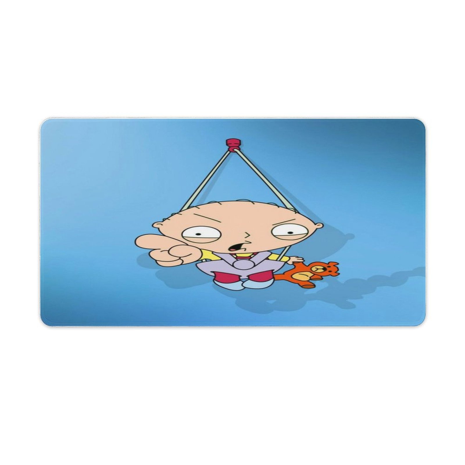 Fam-ily Guy Large Mouse Pad Rubber Lock Edge Office Mouse Pad Suitable ...