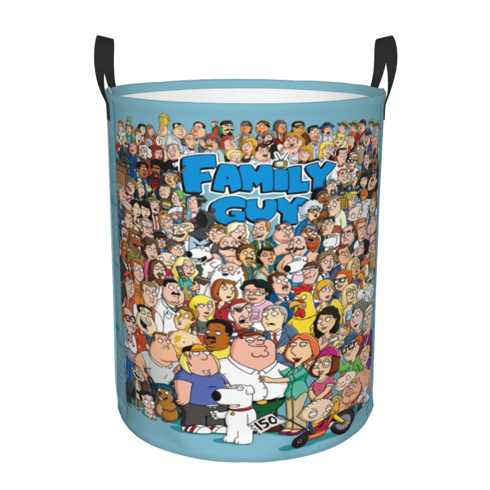 Fam-ily Guy Laundry Basket with Handle Waterproof Fabric Hamper Laundry ...