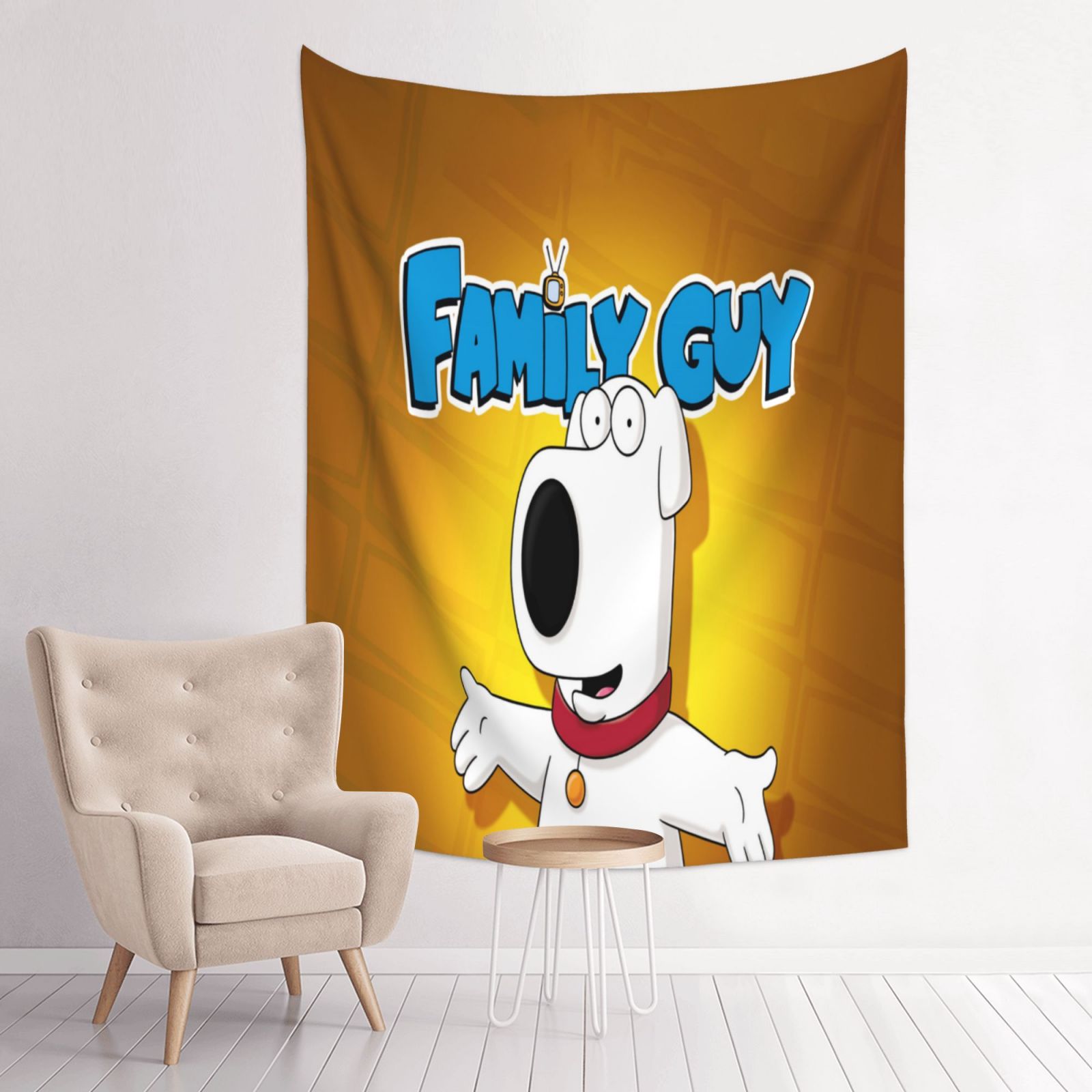 Fam-ily Guy Tapestry Kawaii Tapestry Room Decor Aesthetic Cute Room ...