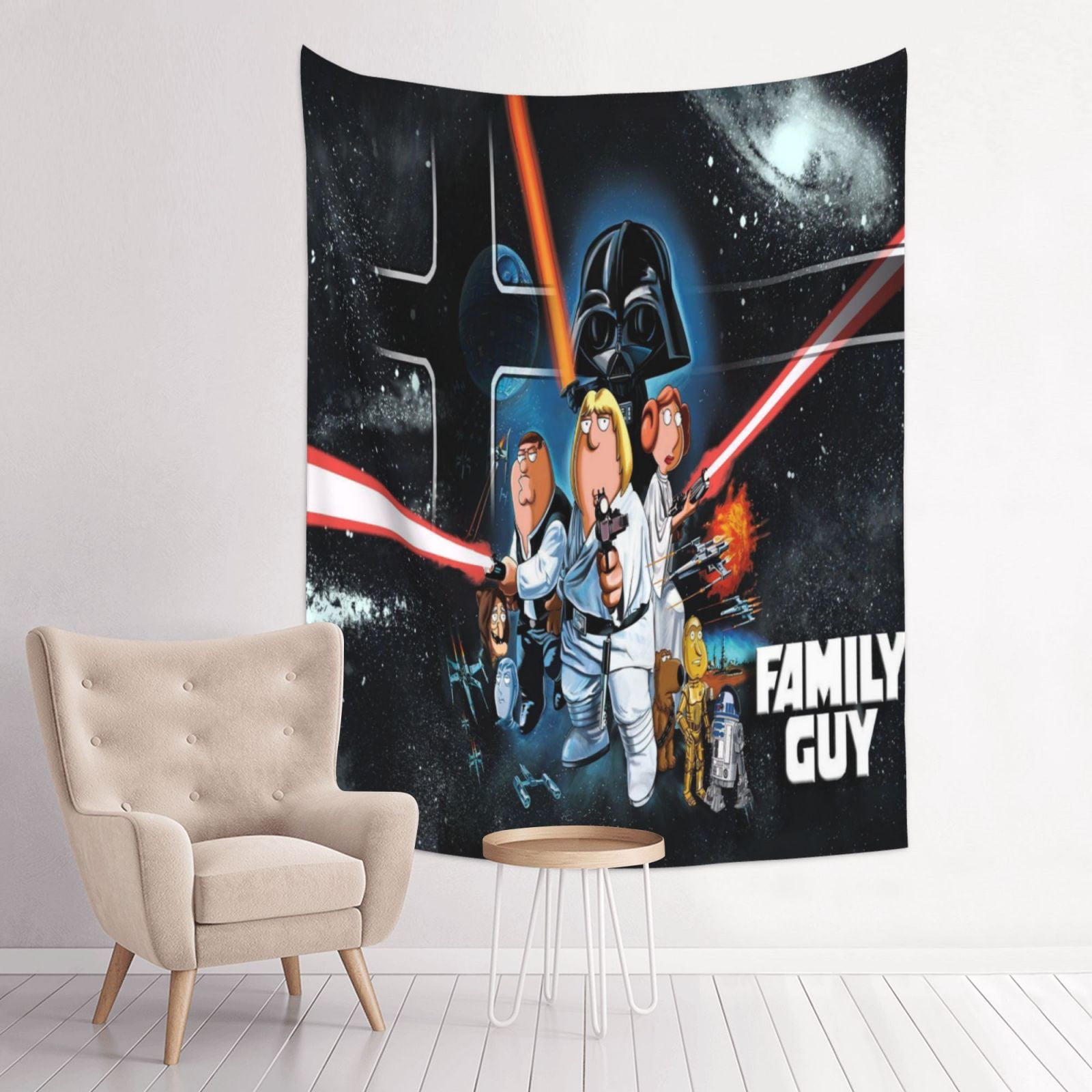 Fam-ily Guy Tapestry Kawaii Tapestry Room Decor Aesthetic Cute Room ...