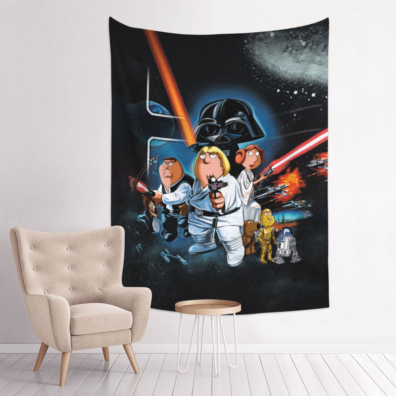 Fam-ily Guy Tapestry Kawaii Tapestry Room Decor Aesthetic Cute Room ...