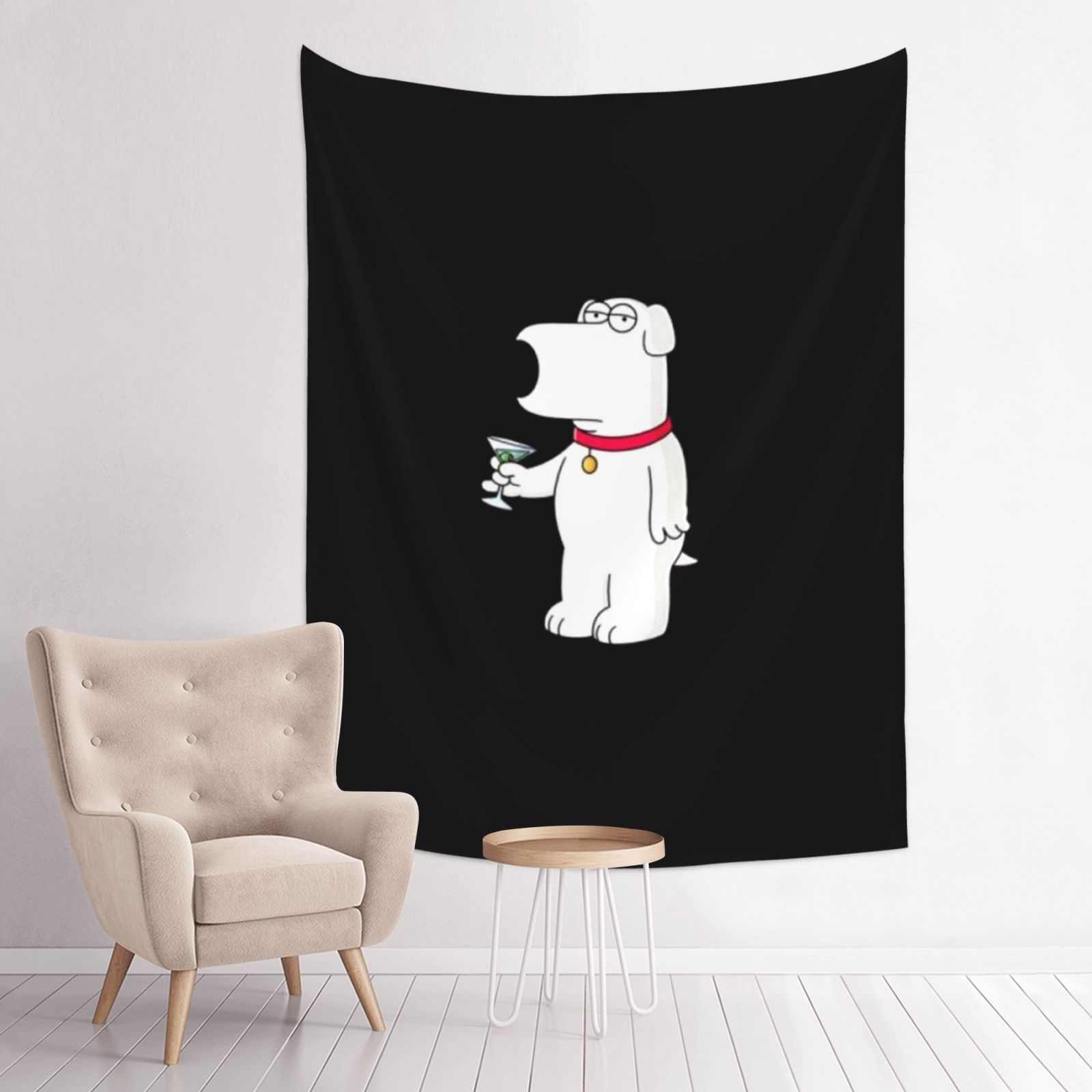 Fam-ily Guy Tapestry Kawaii Tapestry Room Decor Aesthetic Cute Room ...