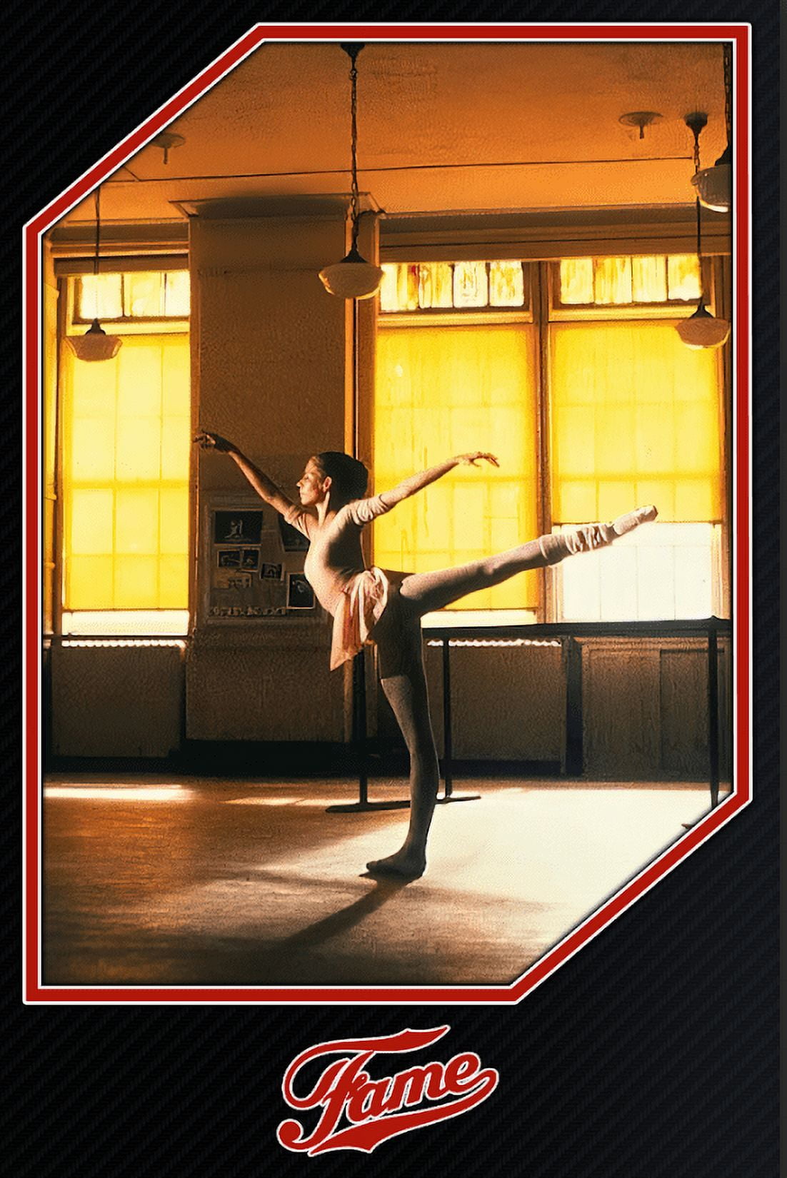 Fame (1980) Movie Poster 24x36 Musical Drama, Classic Dance Film, Inspirational - Walmart.com