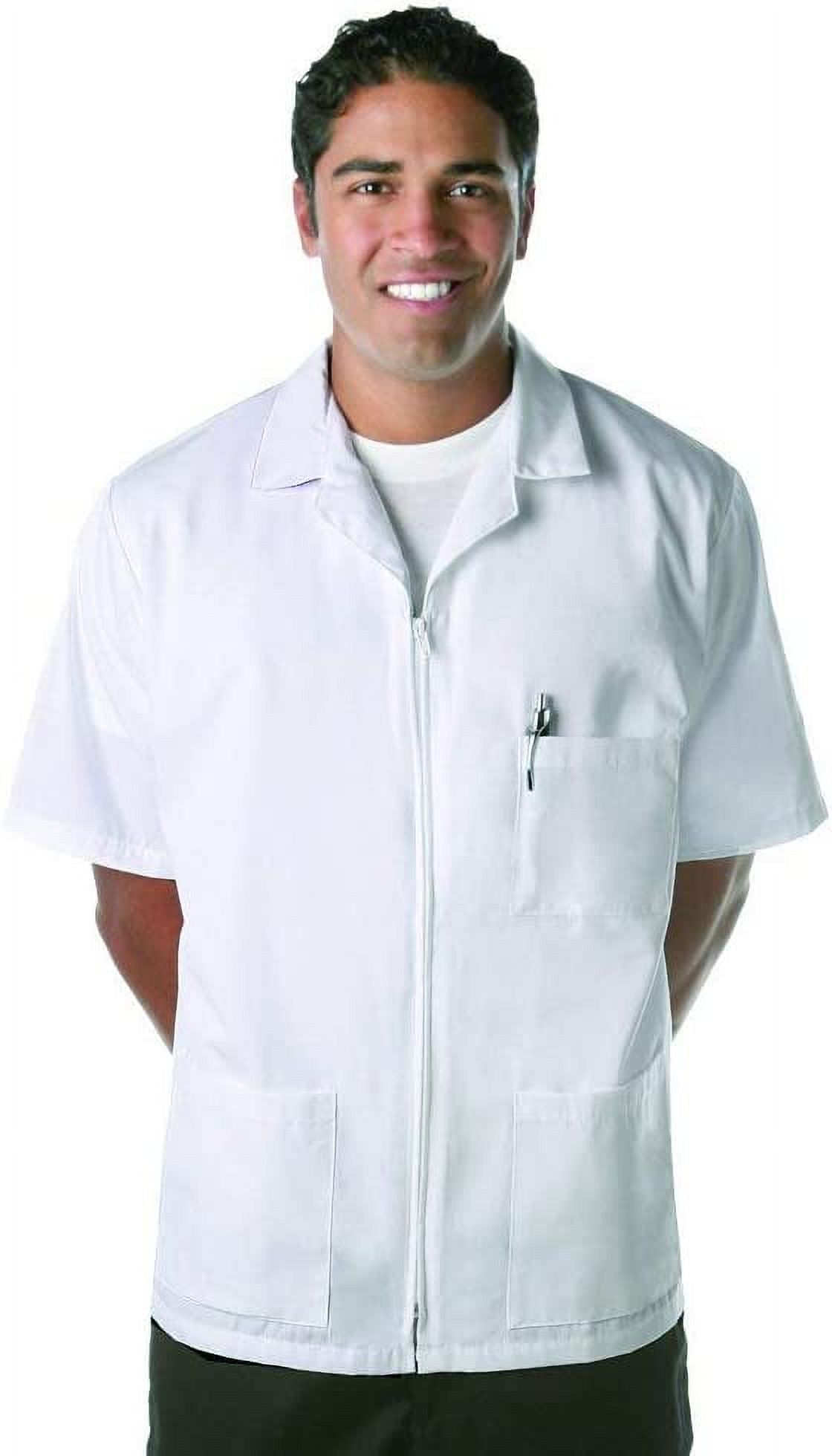 Fame Unisex Zipper Smock K74 - White/SM (WFA81781WHSM) - Walmart.com