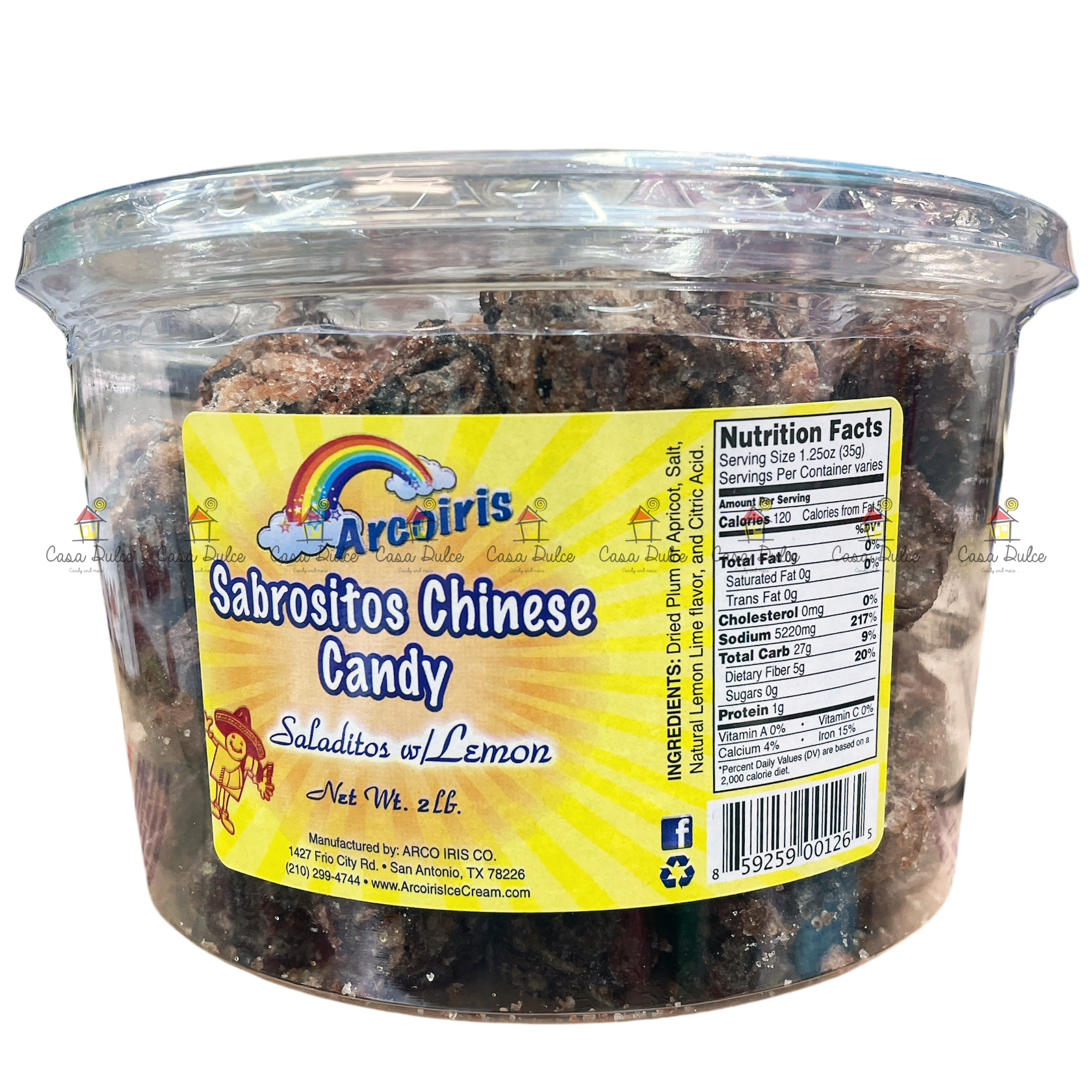 Familia Arcoiris Fam. Arc. - Chinese Candy Lemon 12/2lbs - Walmart.com