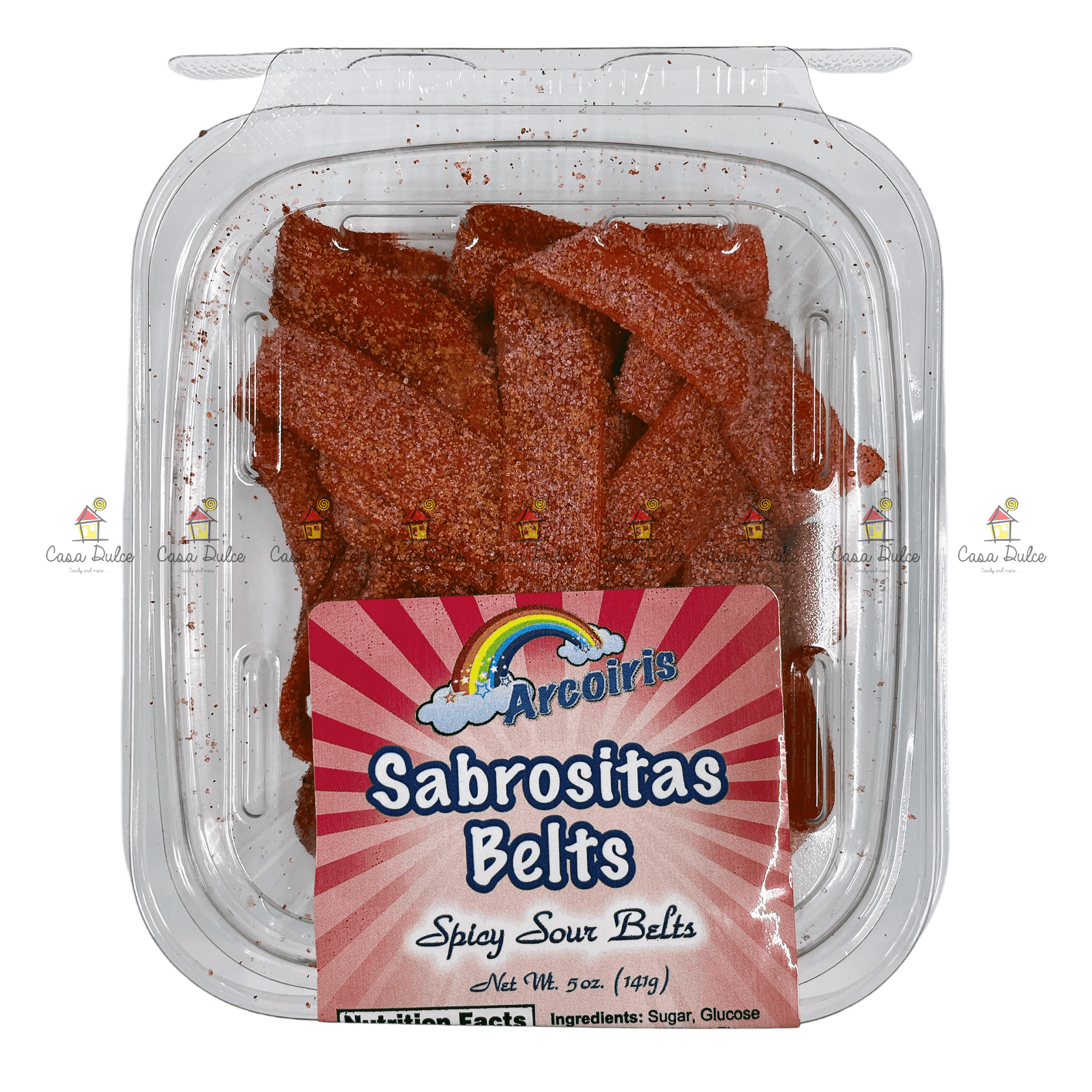 Familia Arcoiris Famarc - Tub Sabrositas Belts Spicy 24/5oz - Walmart.com
