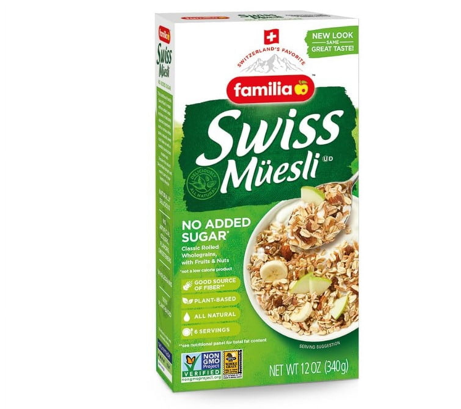 Familia Swiss Muesli Cereal, 12 Ounce. (Pack Of 3) - Walmart.com