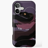 Familiar Tokara Habu Snake Art Protective Cover for iPhone 11-17 Pro ...