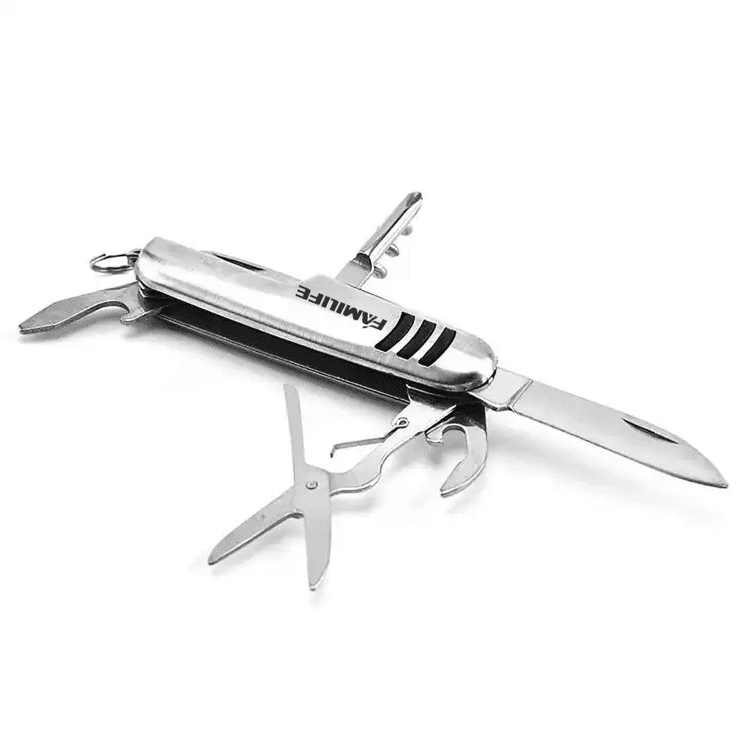 Familife Penknives Multifunctional Outdoor Tools 6 in 1 Folding Knife ...