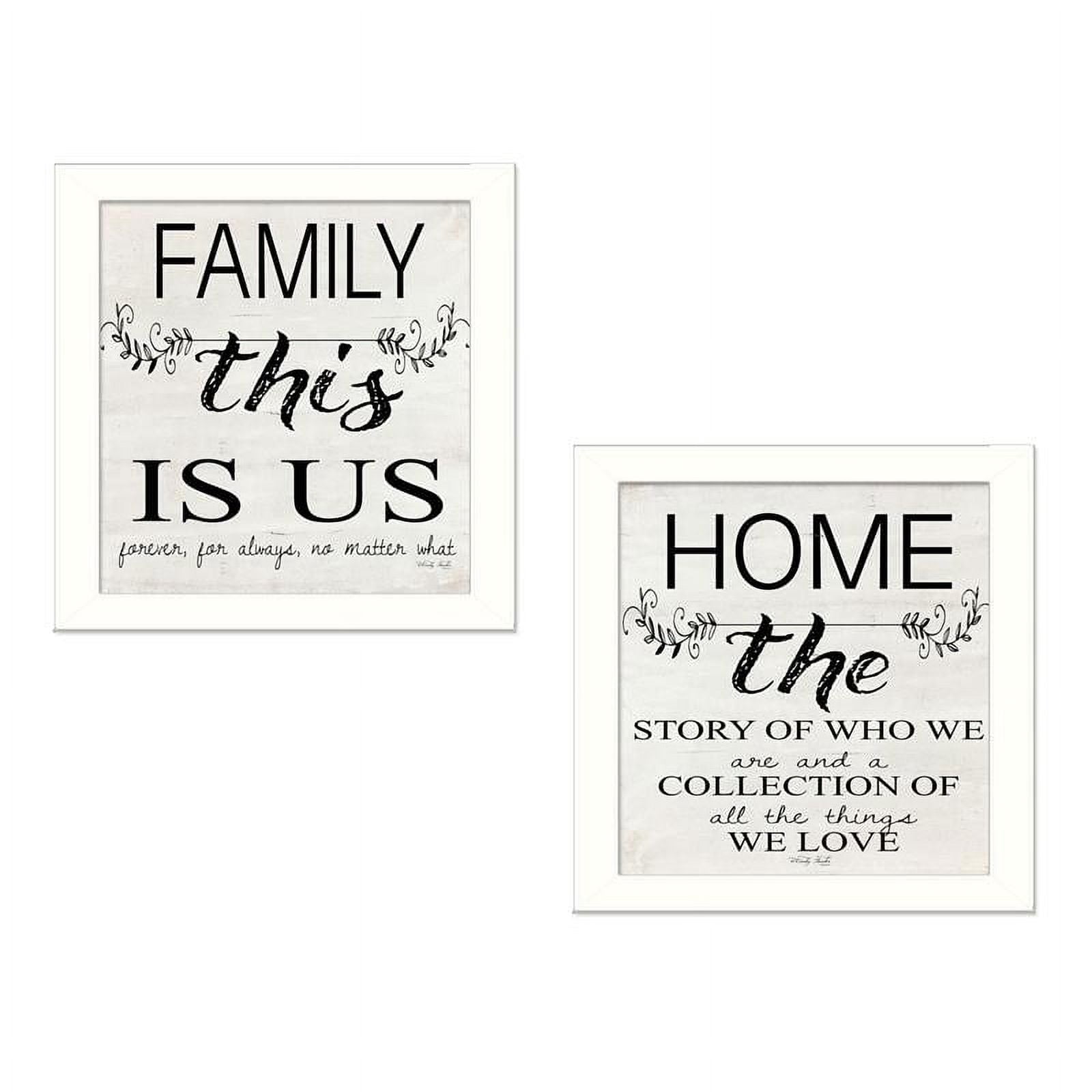 Family 2-Piece Vignette by Cindy Jacobs Printed Wall Art Wood Multi ...