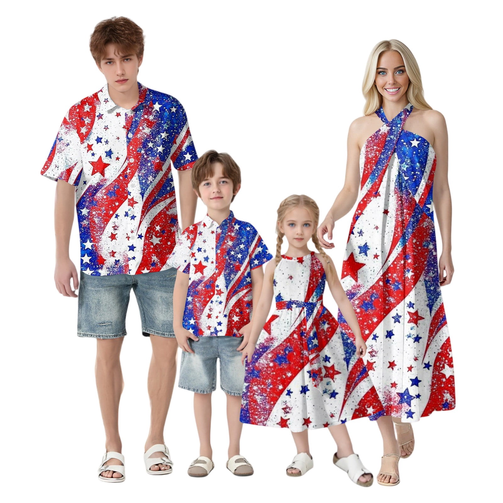 Family 4th of July Matching Outfits Mommy and Me Outfits Vacation ...