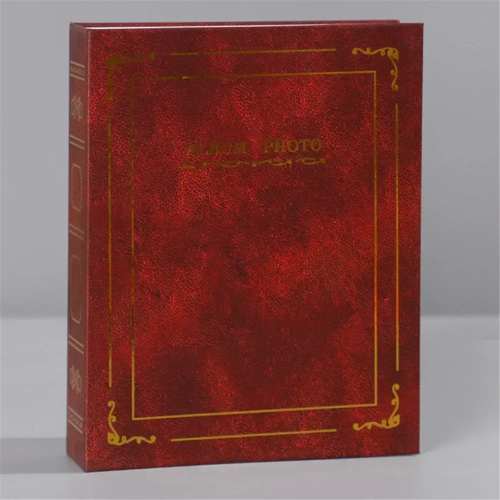 Family 6 Inch 100 Photos 16x12Cm Image Art Photo Albums Interstitial Album Classic Retro Photo ...