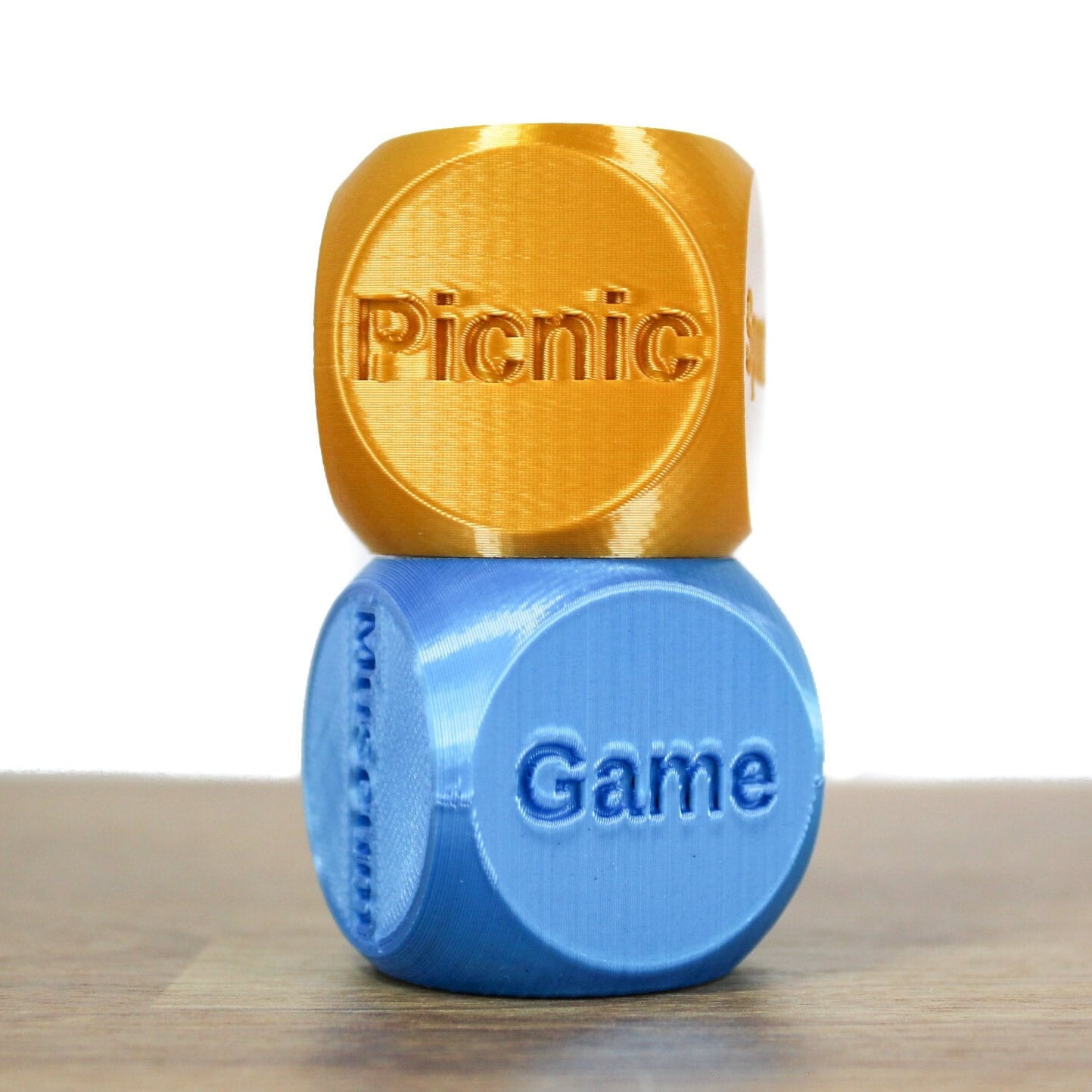 Family Activity Dice | Set of 2 Unique Large 1.4" Dice | Let Fate Guide ...