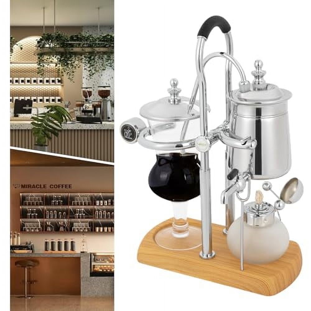 Family Balance Siphon Syphon Coffee Maker Siphon Brewer, Elegant Retro ...