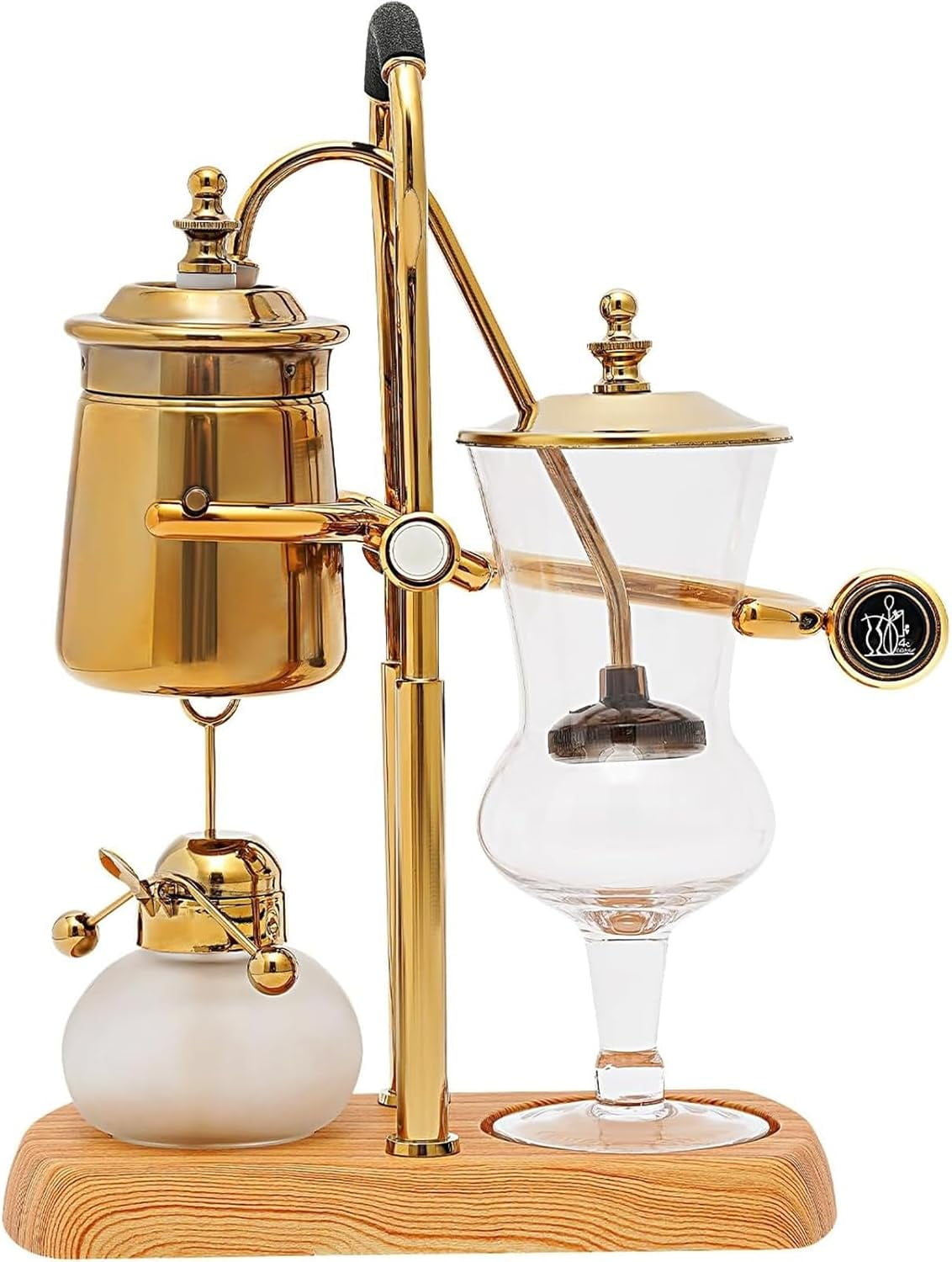 Family Balance Syphon Coffee Maker Vacuum Brewing System, Double Ridged ...
