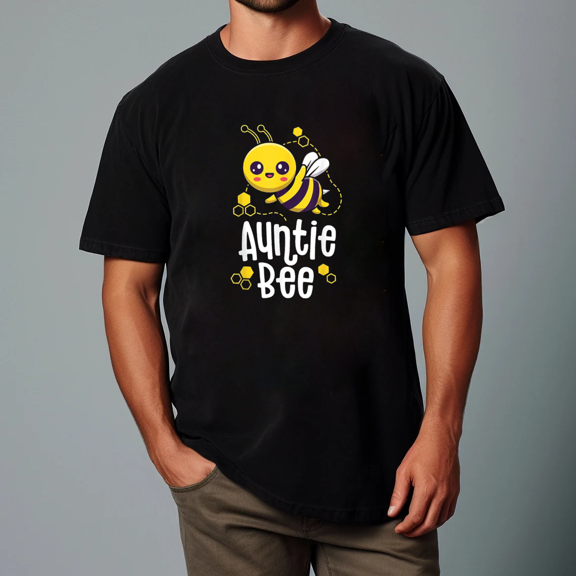 Family Bee Shirts Auntie Aunt Birthday First Bee Day Outfit Unisex T ...