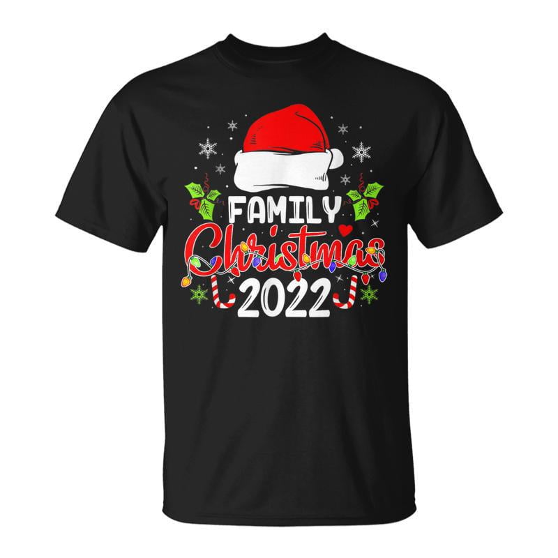 Family Christmas 2022 Matching Squad Santa Elf Funny V10 Men Women ...
