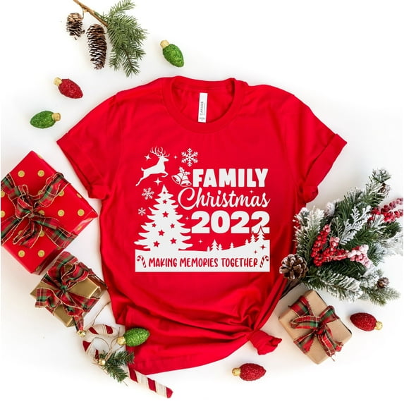 Family Christmas 2022 Shirt, Christmas Shirt, Matching Christmas Santa ...
