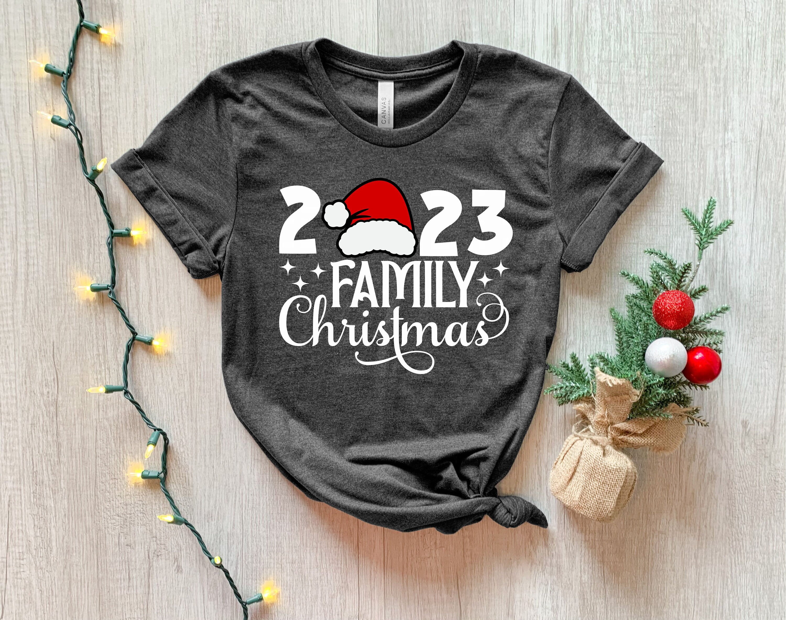 Family Christmas 2023 Shirt, Christmas Shirt, Matching Christmas Santa ...