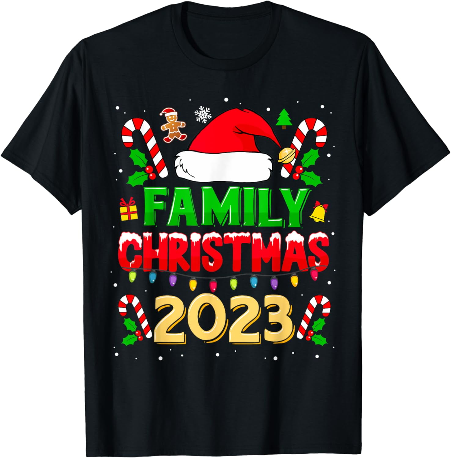 Family Christmas 2023 Shirt for Familys Matching Xmas Family T-Shirt ...