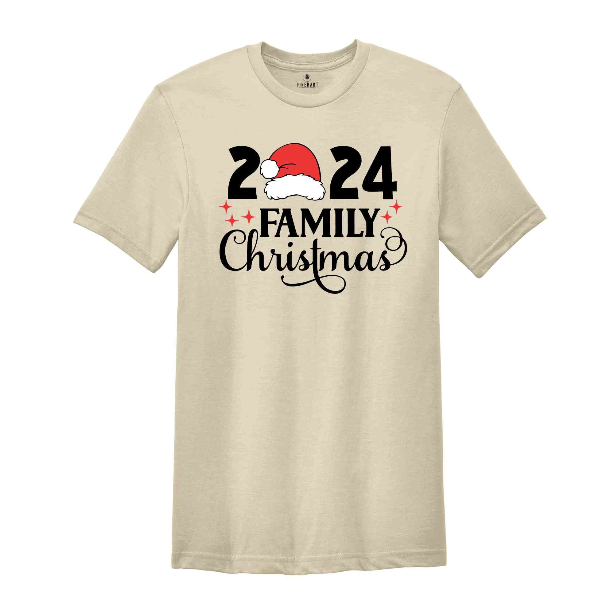 Family Christmas 2024 Shirt, Christmas T-Shirt, Matching Christmas Tee ...