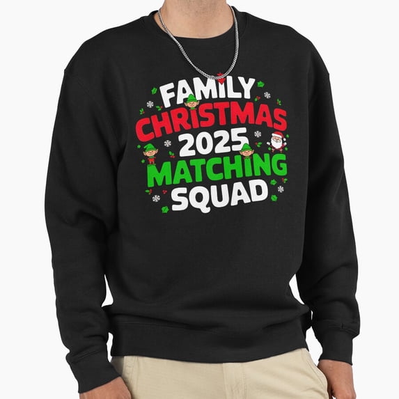 Family Christmas 2025 Pajamas Matching Retro Vintage Funny Graphic ...