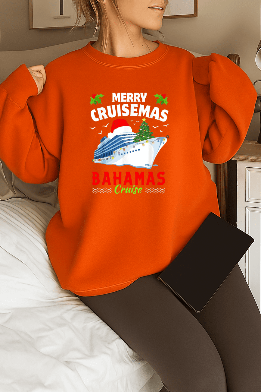 Family Christmas Cruise Matching Holiday Vacation Trip Fun Sweatshirt ...