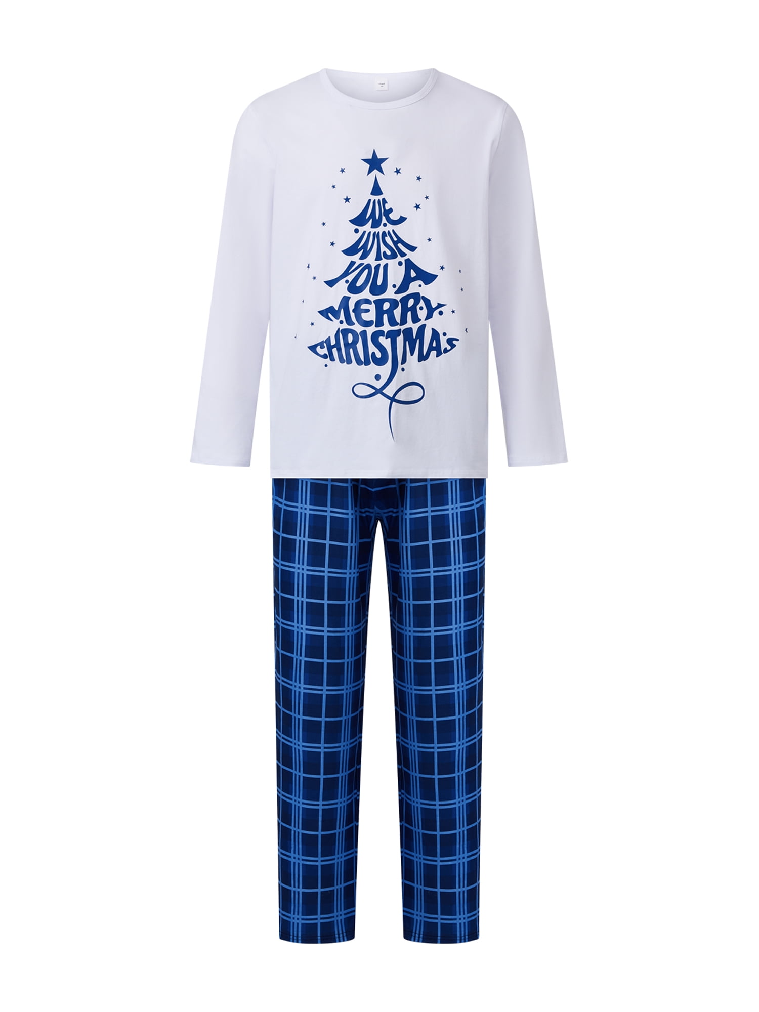 Family Christmas Pajama Set with Alphabet Tree Print - Christmas ...
