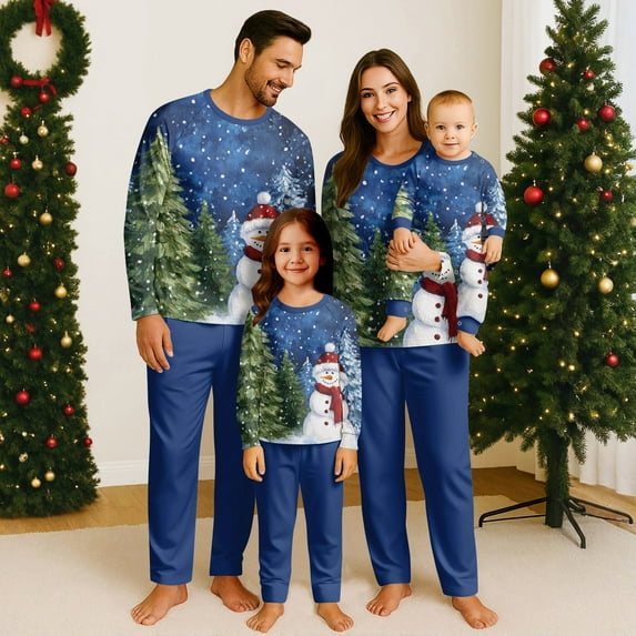 Family Christmas Pajamas, Family Christmas Pajamas Matching Sets ...