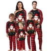 Family Christmas Pajamas Matching Sets Graphic Alphabet Letter Printed ...