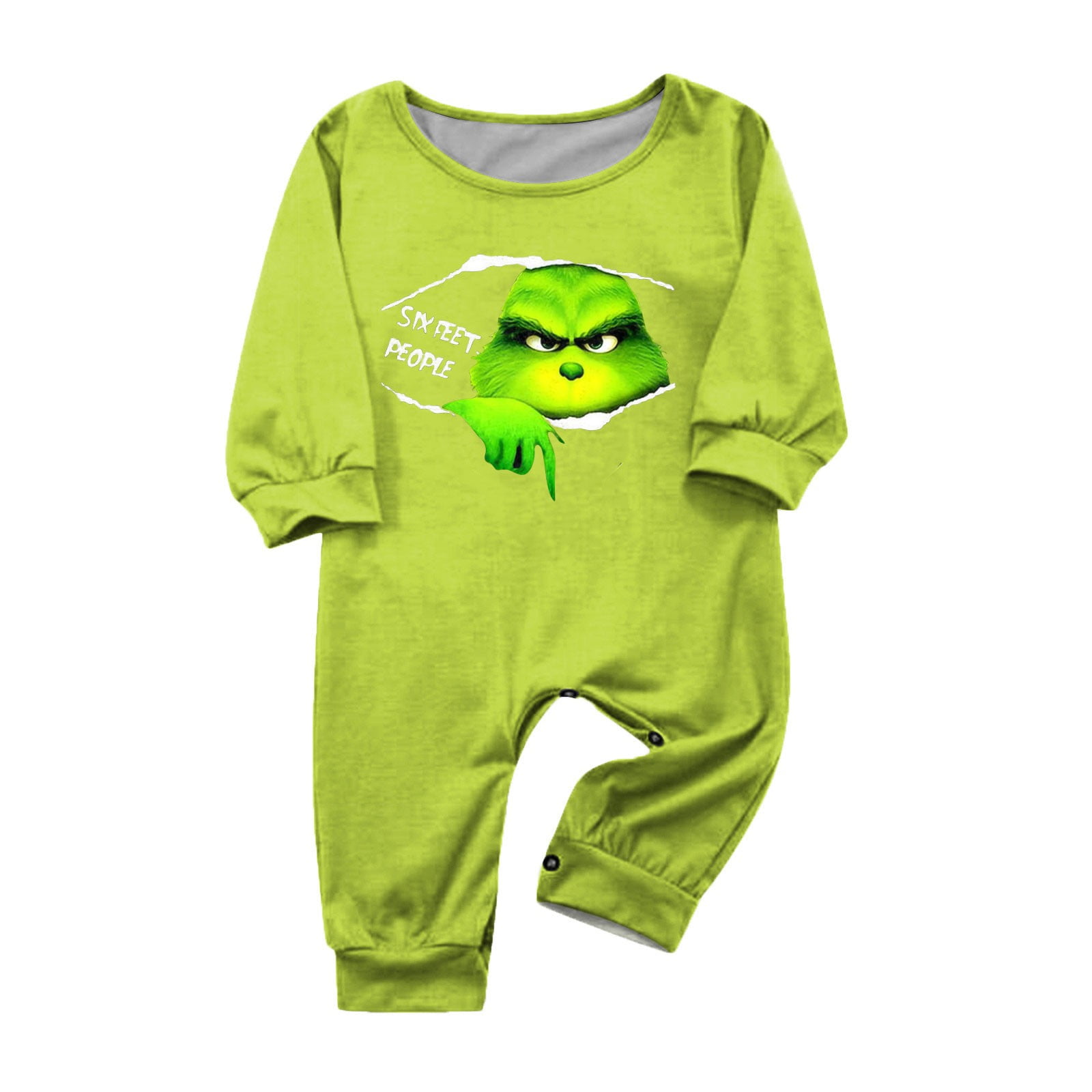 Family Christmas Pajamas Matching Sets, Grinch Christmas Pajamas Set ...