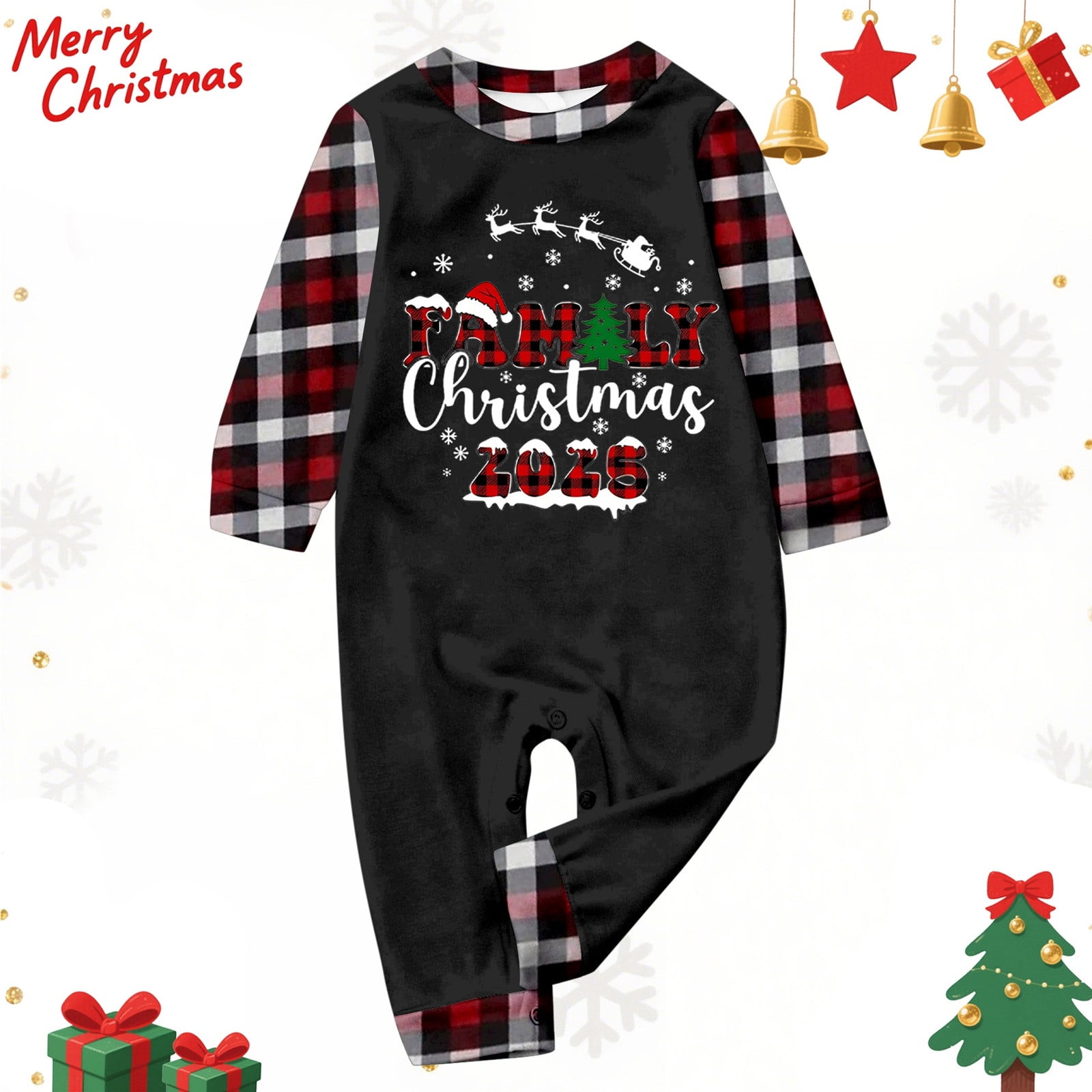 Family Christmas Pajamas Matching Sets,Matching Pajama Pants Matching ...