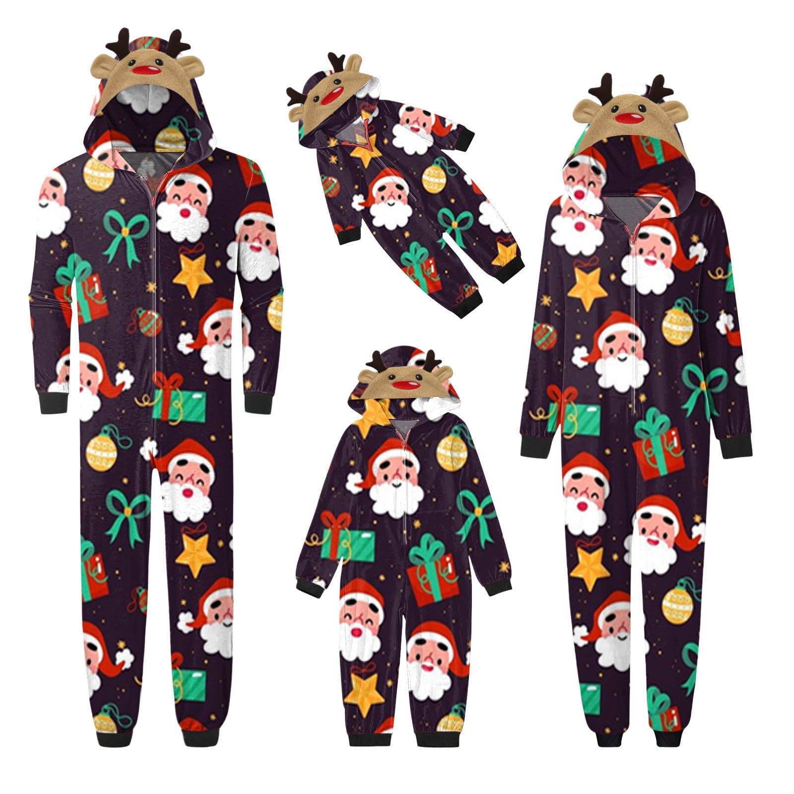 Family Christmas Pajamas Matching Sets, Xmas Matching Pjs Adults Kids ...