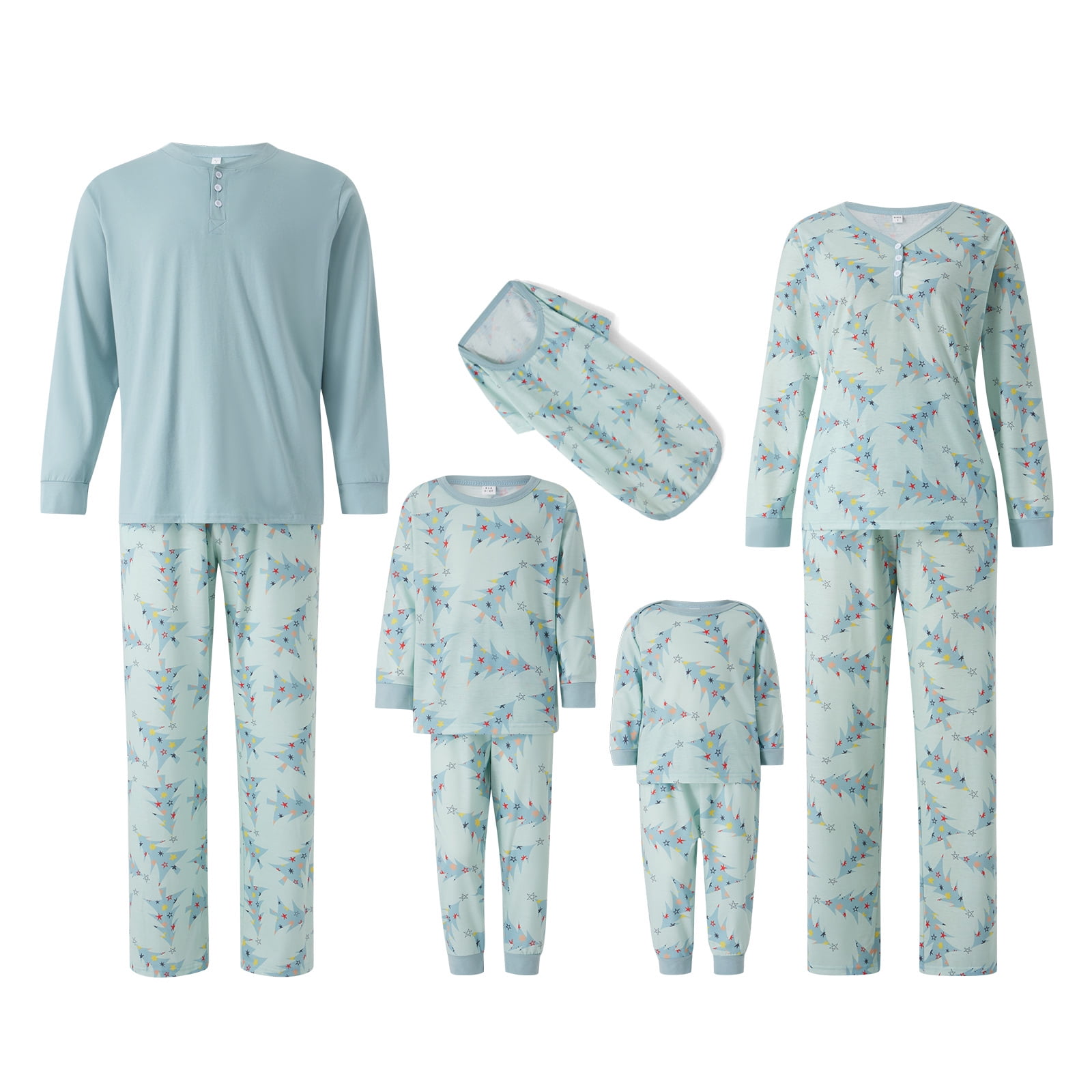 Family Christmas Pajamas Matching Sets Xmas Matching Pjs for Adults ...