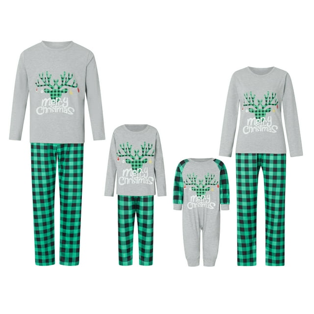 Family Christmas Pajamas Matching Sets Xmas Matching Pjs for Adults ...