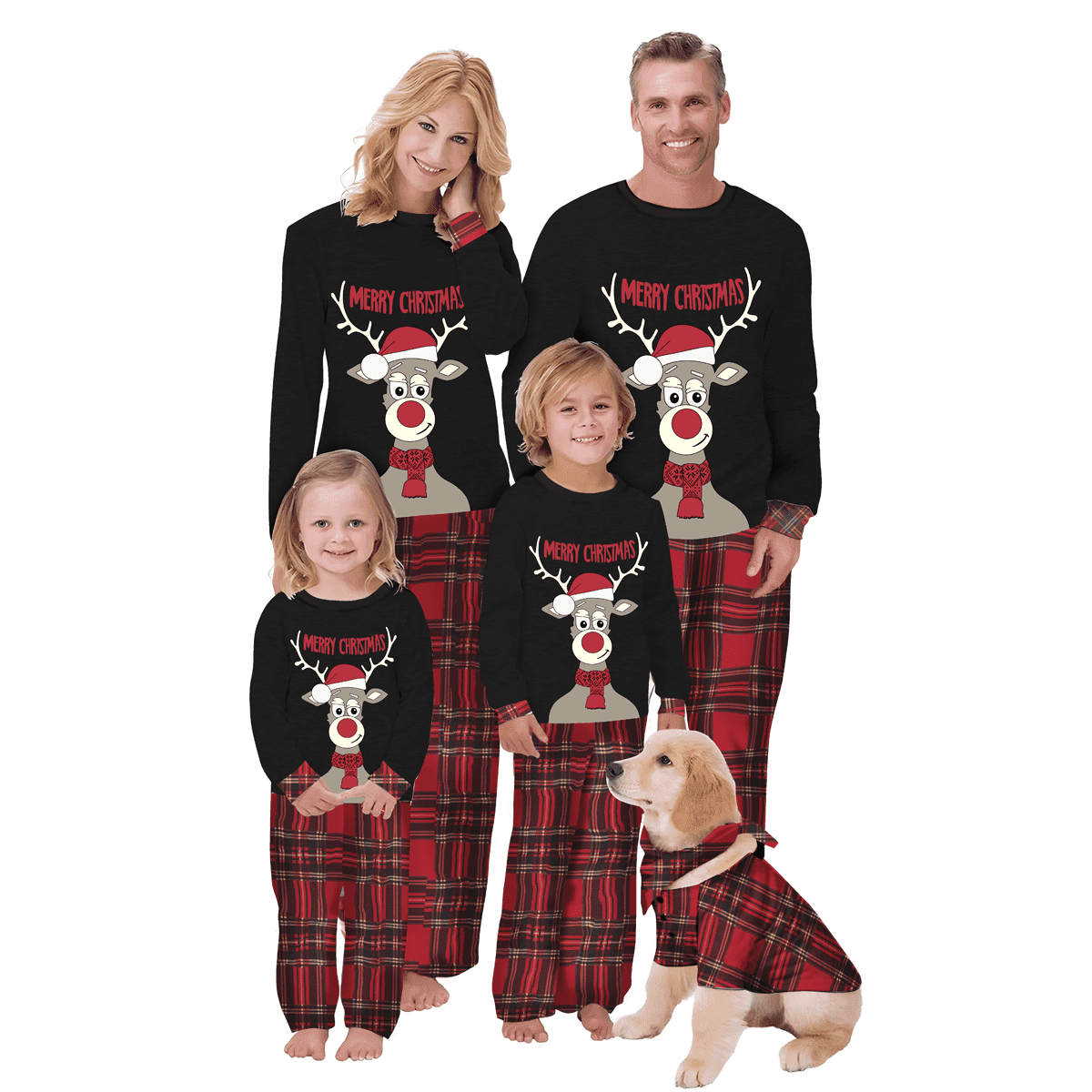 Family Christmas Pajamas Pjs Set Matching Christmas Pajama Xmas ...