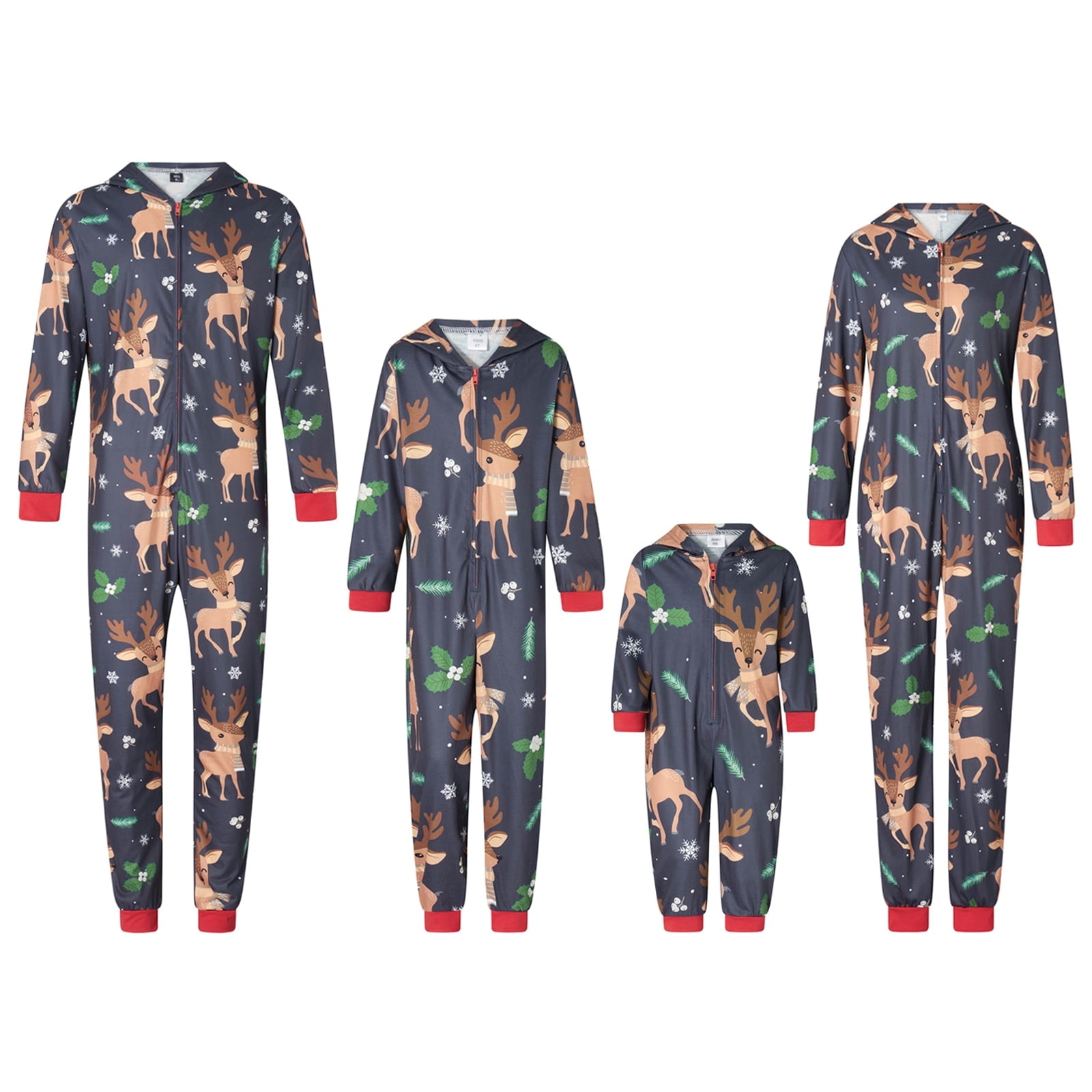 Family Christmas Pajamas Set Xmas Pjs Matching Pyjamas Adult Kids Xmas ...