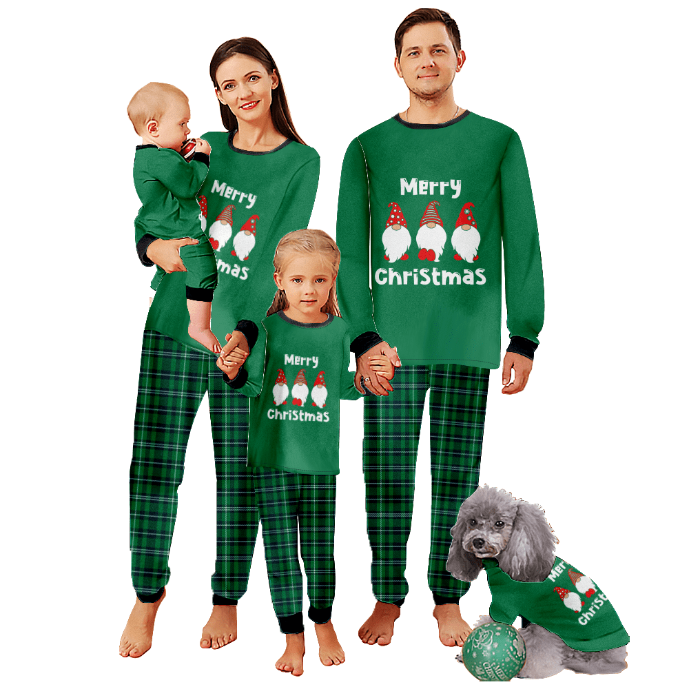 Family Christmas Pajamas Set for Family Sleepwear Nightwear Outfit ...