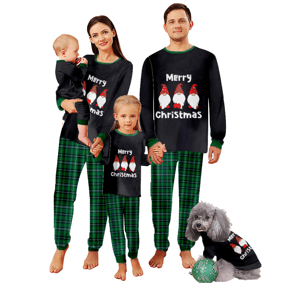 Family Christmas Pajamas Set for Family Sleepwear Nightwear Outfit ...