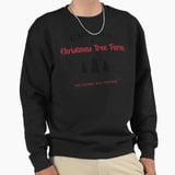 Family Christmas Tree Farm Graphic Unisex Sweatshirt Retro Vintage ...