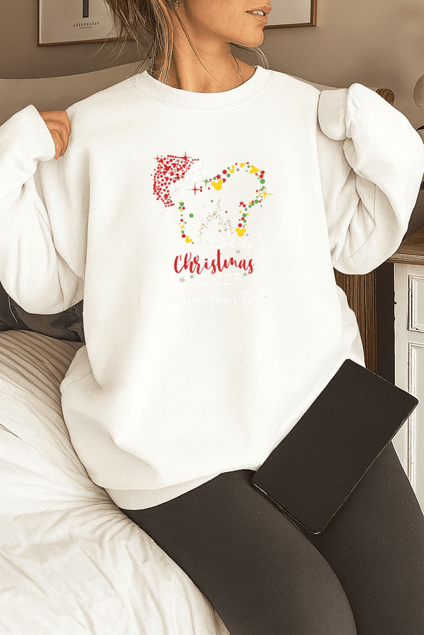 Family Christmas Trip 2025 Holiday Vacation Famous Mouse Sweatshirt ...