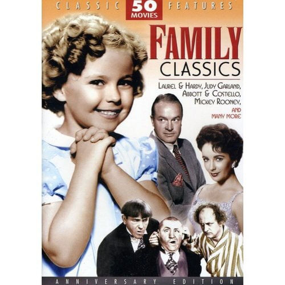 Family Classics 50 Movie Pack Collection by Judy Garland Shirley Temple ...