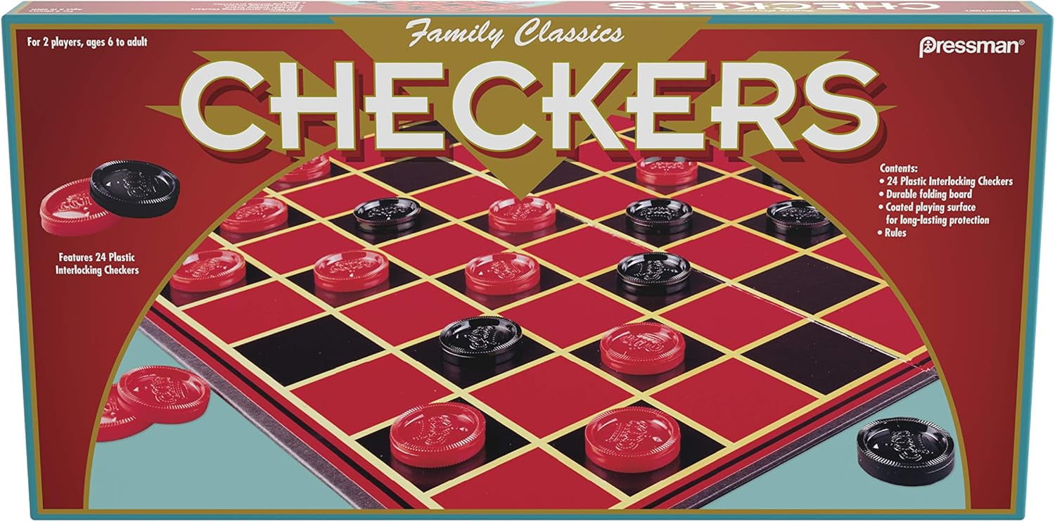 Family Classics Chess by - with Folding Board and Full Size Chess ...