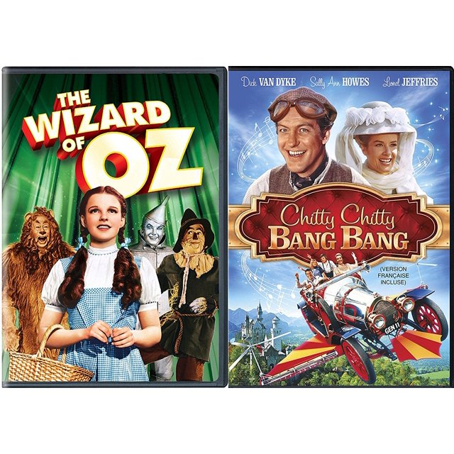 Family Classics The Wizard of Oz & Chitty Chitty Bang Bang DVD Double ...