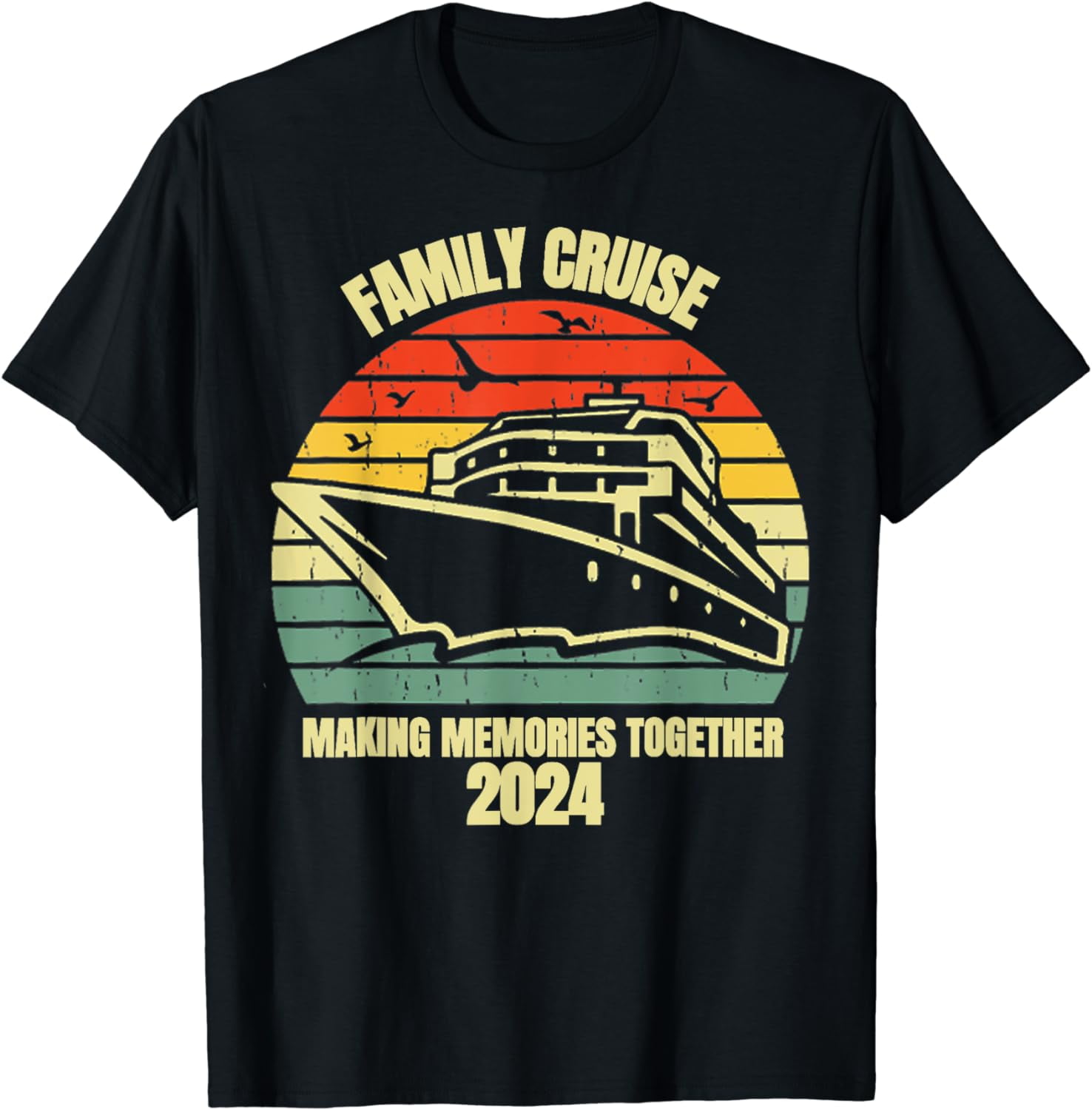 Family Cruise 2024 Making Memories Together Vacation Trip T-Shirt ...