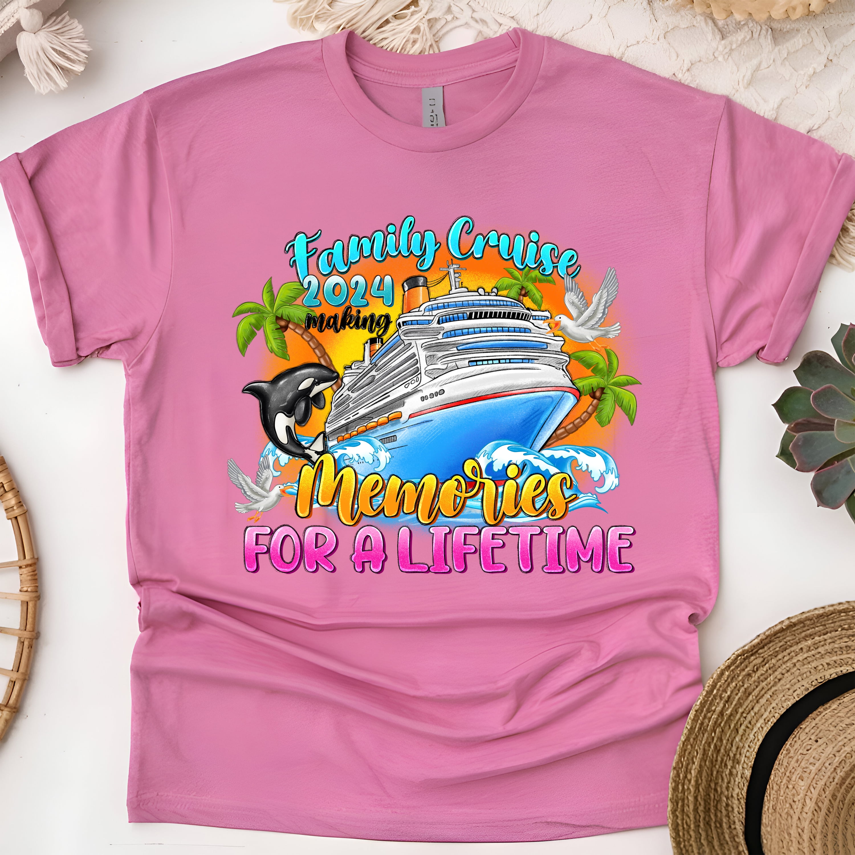 Family Cruise 2024 T-Shirt – Making Memories for a Lifetime Tee ...