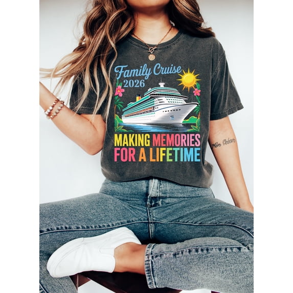 Family Cruise 2026 Shirt, Custom Cruise Trip Shirts, Matching Family ...
