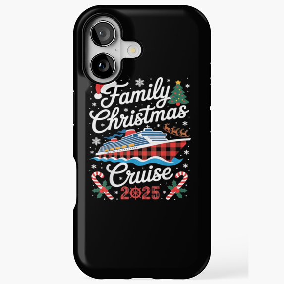 Family Cruise Holiday 2025 Matching Celebration Design with iPhone 17 ...